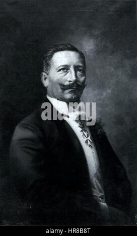 Wilhelm II, German Emperor and Family, Portrait, circa 1911 Stock Photo ...