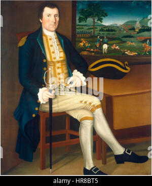 Winthrop Chandler - Portrait of Captain Samuel Chandler Stock Photo - Alamy
