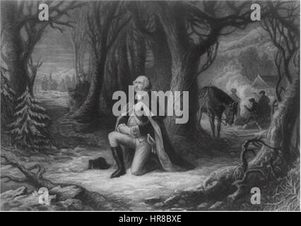 Valley Forge prayer Stock Photo - Alamy