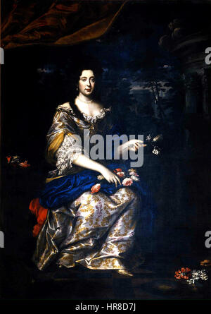 18th-century portrait of Maria Anna of Savoy, Duchess of Chablais ...