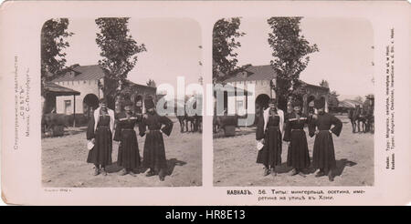 Svet. Caucasus. 056. Khoni. Types of Mingrelian, Osetian and Imeretian ...