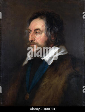 This 17th-century portrait attributed to Thomas Hawker depicts an ...