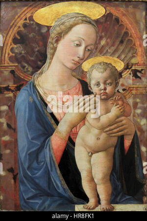 Virgin and child-Pesellino Stock Photo - Alamy