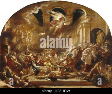 The Destroying Angel and Daemons of Evil Interrupting the Orgies of the ...