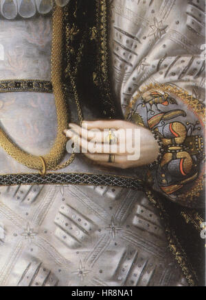 William Segar Unknown Lady 1585-90 Stock Photo - Alamy