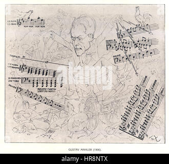 Zasche Theo Gustav Mahler 1906 Stock Photo - Alamy