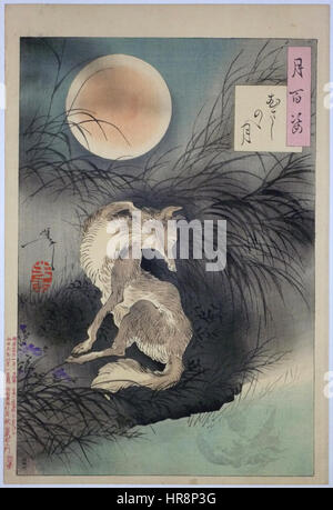 Yoshitoshi - 100 Aspects of the Moon - 91 Stock Photo - Alamy