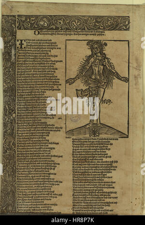 Wunderzeichen an Margaretha Bruch zu Leidringen 1503 Stock Photo - Alamy