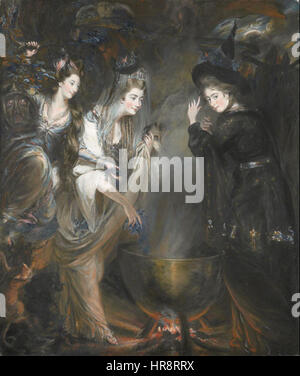 Three witches from Shakespeare's MacBeth Stock Photo - Alamy