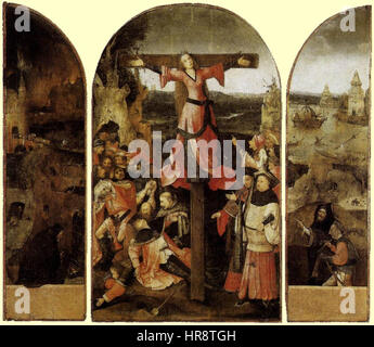 Triptych of the Martyrdom of St Liberata Stock Photo - Alamy