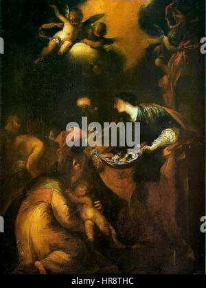 Valerio Castello - Milagre de Santa Zita Stock Photo - Alamy