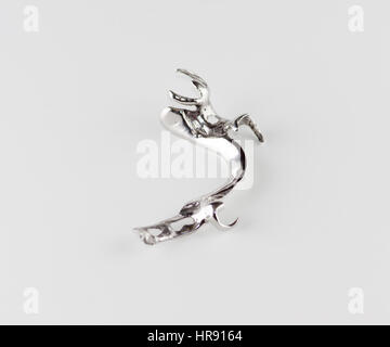 arc prosthesis frame is made of a metal alloy in dental laboratory ...