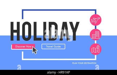 Online holiday reservation booking interface Stock Photo - Alamy