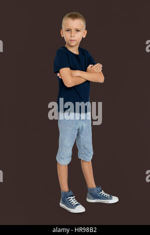 Little Boy Confidence Self Esteem Portrait Concept Stock Photo - Alamy