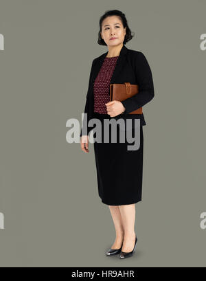 Asian Lady Posture Professional Stock Photo - Alamy