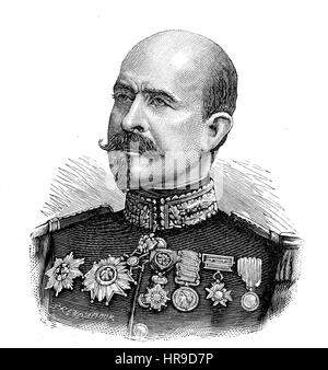 Louis Jules Trochu, a French military leader and politician, during the ...