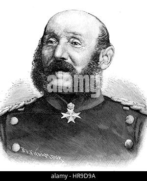 Albert Ehrenreich Gustav von Manstein, 1805 - 1877, war ein preußischer ...