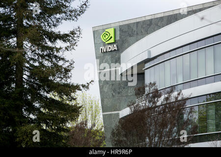 Nvidia headquarters building - Santa Clara, California Stock Photo - Alamy