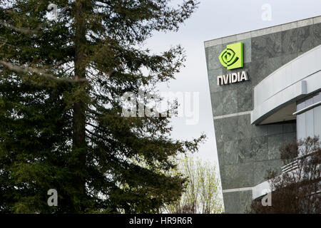 Nvidia headquarters building - Santa Clara, California Stock Photo ...