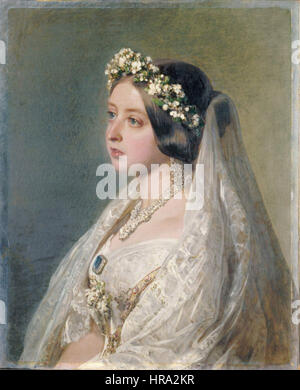 Queen Victoria, 1847 Stock Photo - Alamy
