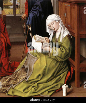 Rogier van der Weyden - The Magdalene Reading - WGA25721 Stock Photo ...