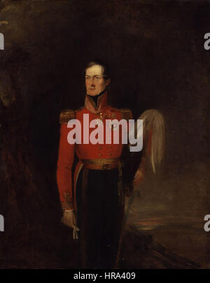 Sir Thomas Reynell, 6th Bt by William Salter Stock Photo - Alamy