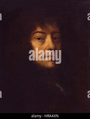 A portrait by Sir Peter Lely, an English artist known for his Baroque ...