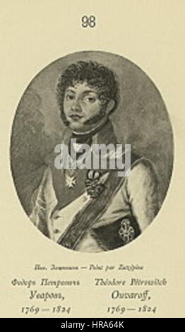 . Fedor Petrovich Uvarov, 1769-1824 . 1909. Зацепин 1079 RusPortraits ...