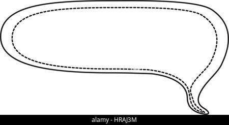 Dotted silhouette rounded rectangle callout Stock Vector Image & Art ...