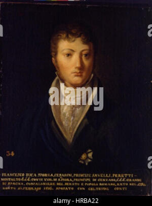 Ritratto del Principe Francesco Sforza Cesarini Stock Photo - Alamy