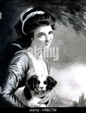 Romney - Emma, Lady Hamilton Stock Photo - Alamy