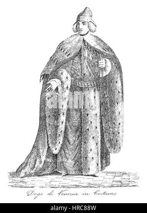 Quadri-Moretti, Piazza San Marco (1831), 02 Stock Photo - Alamy