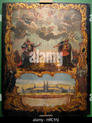 S. Alexandr Nevsky with brother Feodor Stock Photo - Alamy