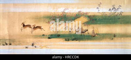 Saigyo Monogatari Emaki - Sotatsu 2 Stock Photo - Alamy