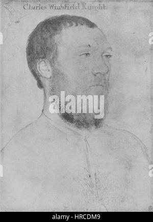 Sir Charles Wingfield, by Hans Holbein the Younger Stock Photo - Alamy