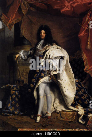Rigaud Louis XIV 1701 Stock Photo - Alamy