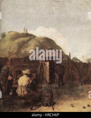Adriaen Brouwer, Tavern Scene. Flemish Painter Active In Flanders And ...
