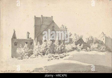 This drawing by Captain Sir William Smith from 1802 shows Rathmullan ...