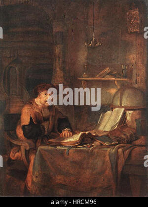 This portrait by Gerbrand van den Eeckhout shows a boy seated in a ...