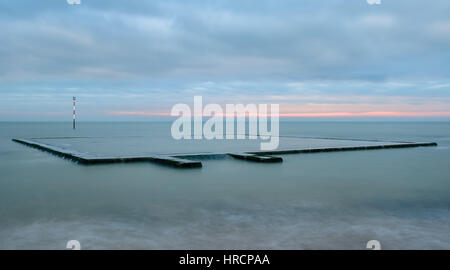 Bathing Pool, Broadstairs, Kent Stock Photo - Alamy