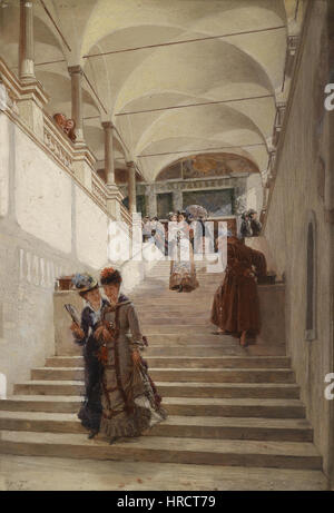 Jose Frappa Aufgang zur Galerie Stock Photo - Alamy