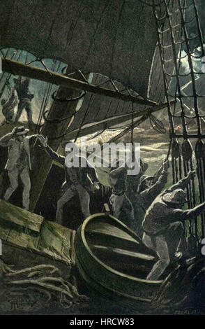 'The Kip Brothers' is an artwork by George Roux, likely depicting two ...