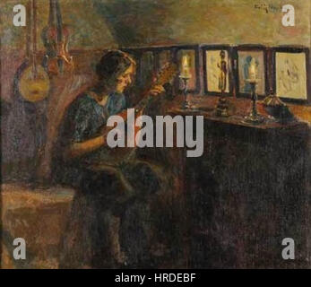 Poul Friis Nybo Lutentist Stock Photo - Alamy
