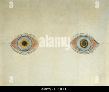 August Natterer Meine Augen zur Zeit der Erscheinungen Stock Photo - Alamy