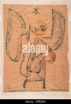 Paul Klee's 1939 work 'Engel, übervoll' presents a depiction of angels ...