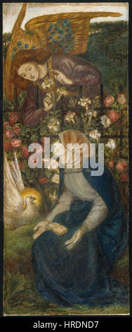 'The Annunciation' is a painting by Dante Gabriel Rossetti, created in ...