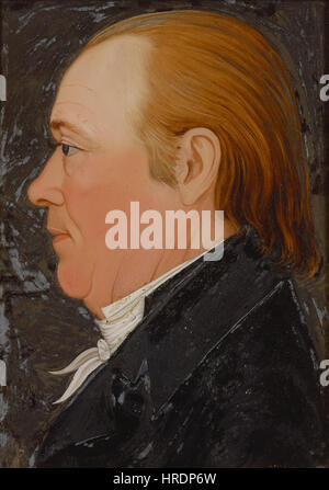 Portrait of Joseph Wiggins painting by Benjamin Greenleaf Stock Photo ...