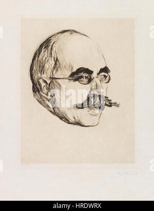 Munch - Gustav Schiefler Stock Photo - Alamy