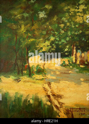 Arthur Timótheo da Costa’s painting 'A dama de branco' (The Lady in ...