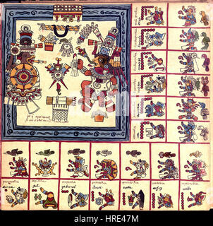 The Codex Borbonicus is an ancient Aztec manuscript that provides ...